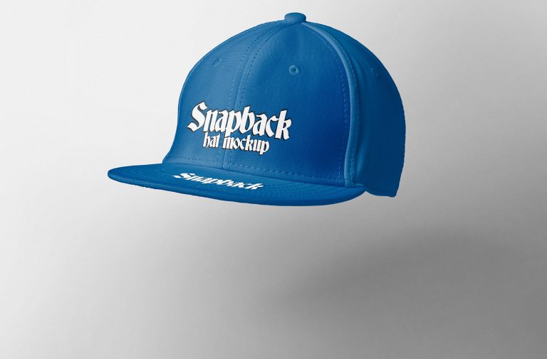 Free Attractive Snapback Mockup | Mockup World HQ