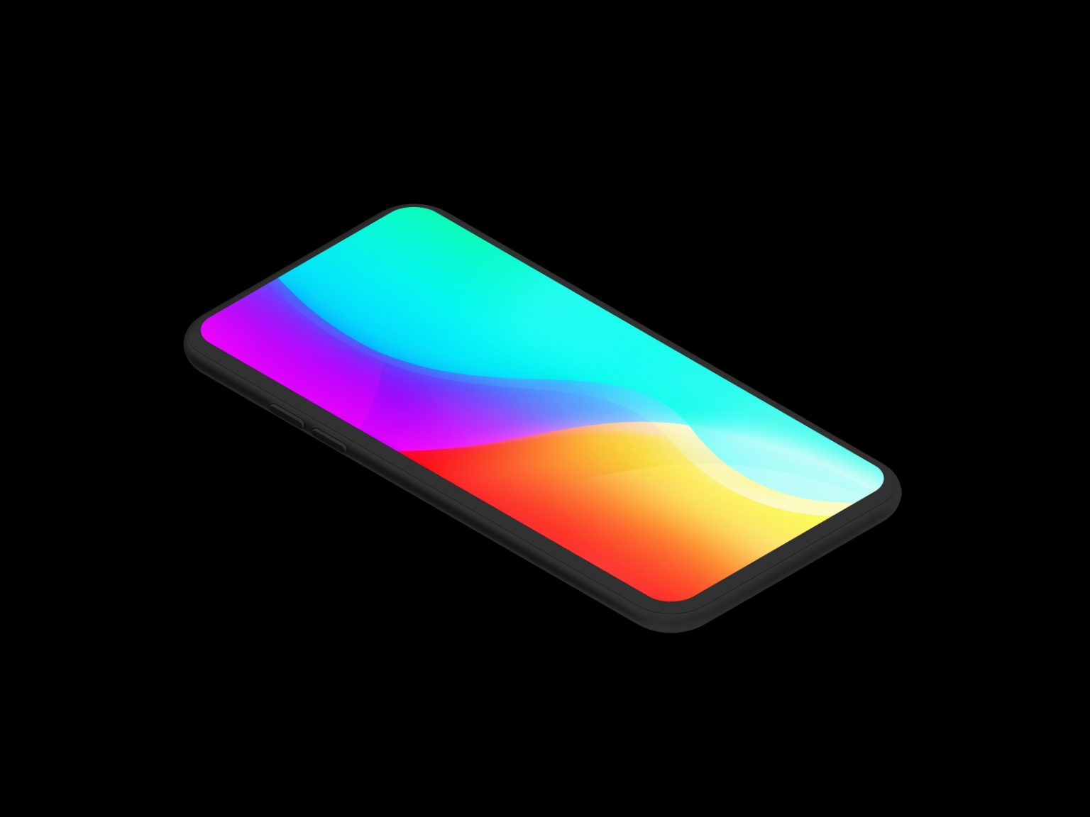 Generic Mobile Mockup (10 Colors) | Mockup World HQ