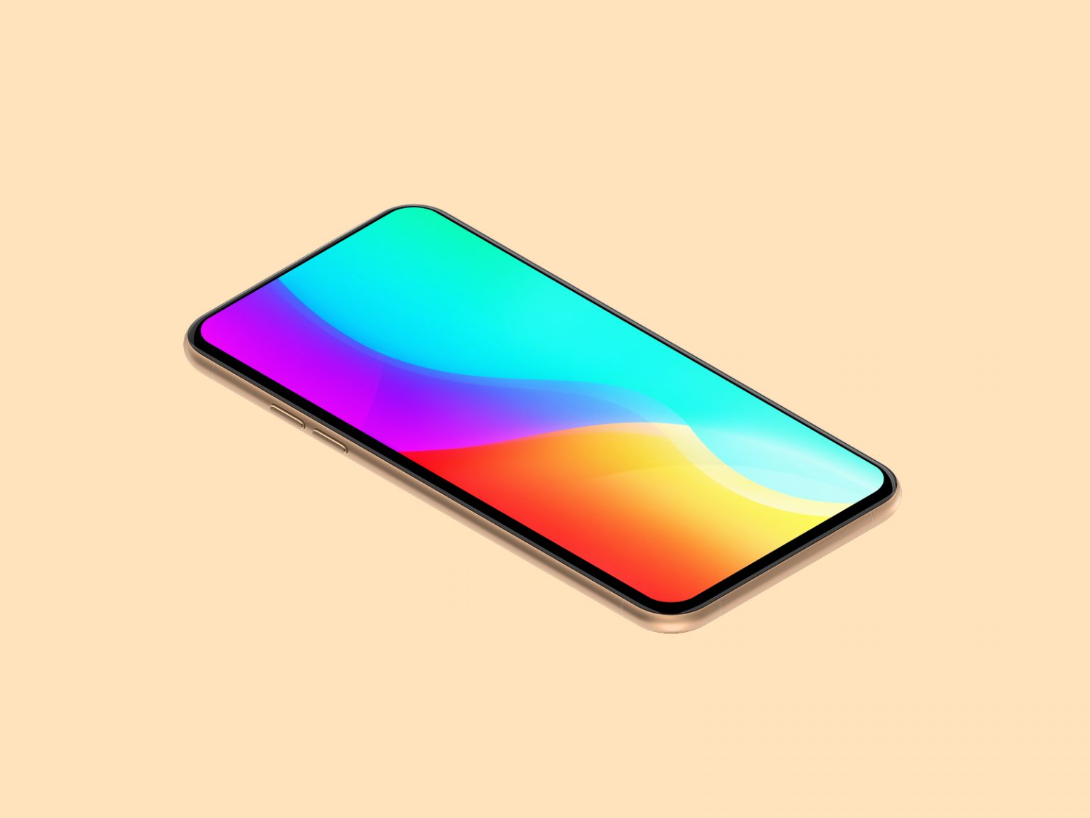 Generic Mobile Mockup (10 Colors) | Mockup World HQ