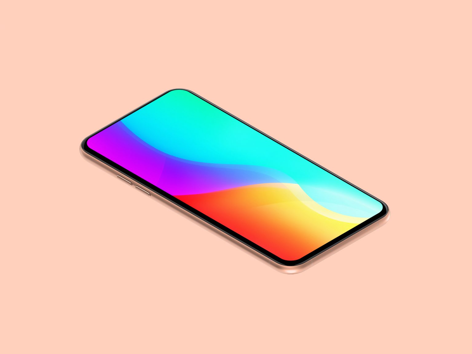 Generic Mobile Mockup (10 Colors) | Mockup World HQ