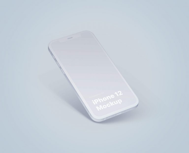 Free iPhone 12 PSD Mockup | Mockup World HQ