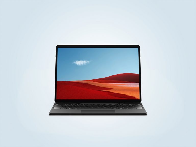 Free Microsoft Surface Pro X Mockup | Mockup World HQ