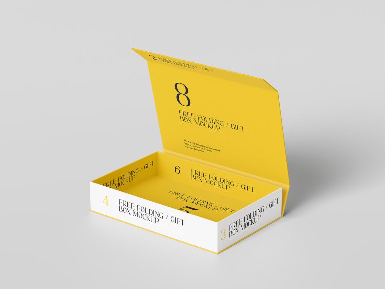 Folding-Box-Free-Mockup-04 | Mockup World HQ