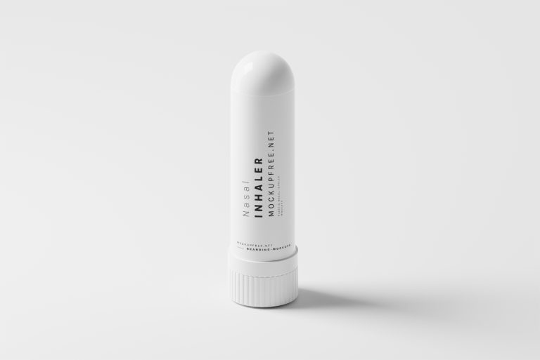 Plastic-Nasal-Inhaler-Free-Mockups-03 | Mockup World HQ