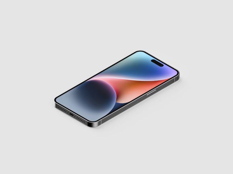 iPhone 14 Pro Max Free Mockup | Mockup World HQ