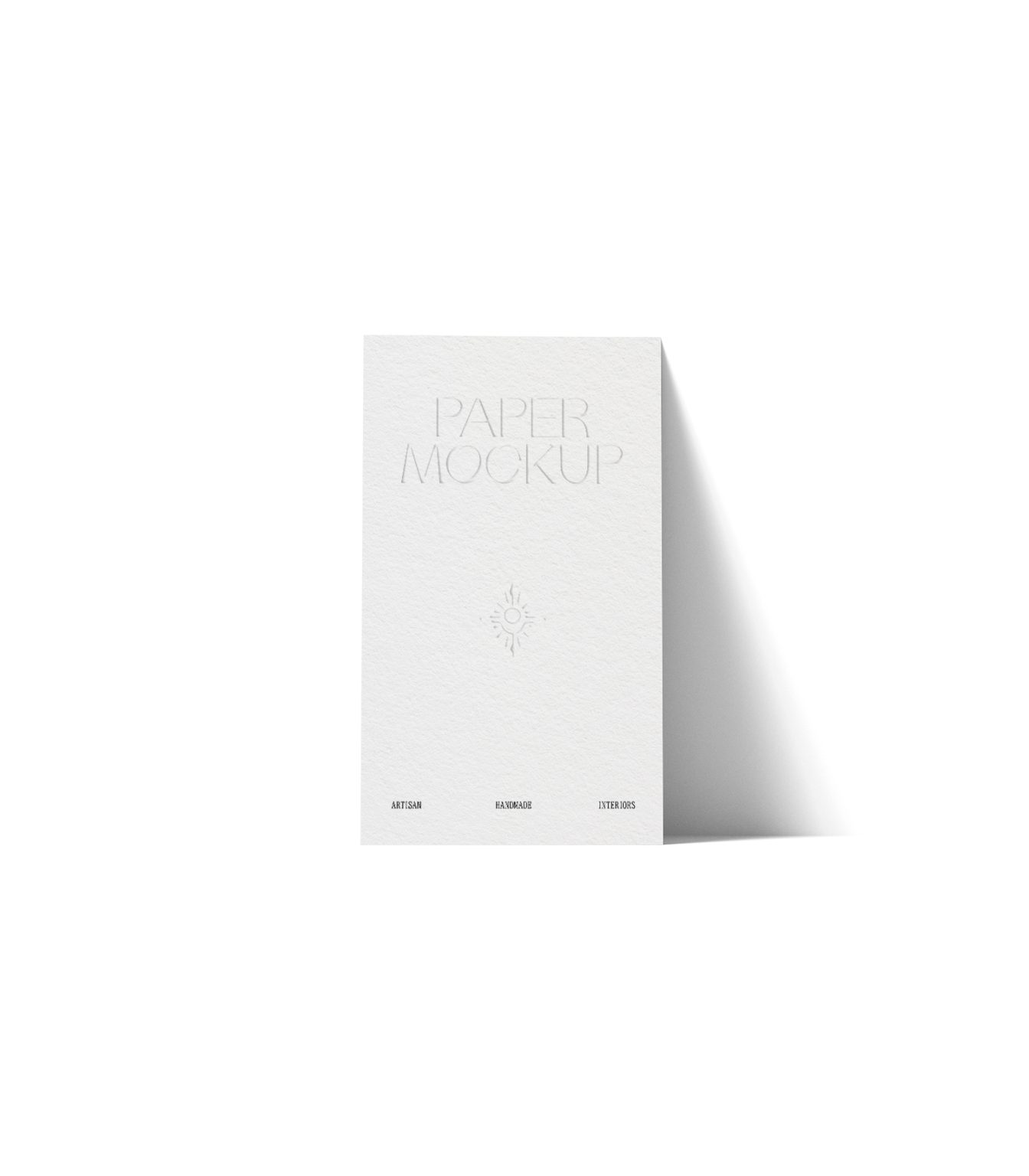 Paper Free Mockup | Mockup World HQ
