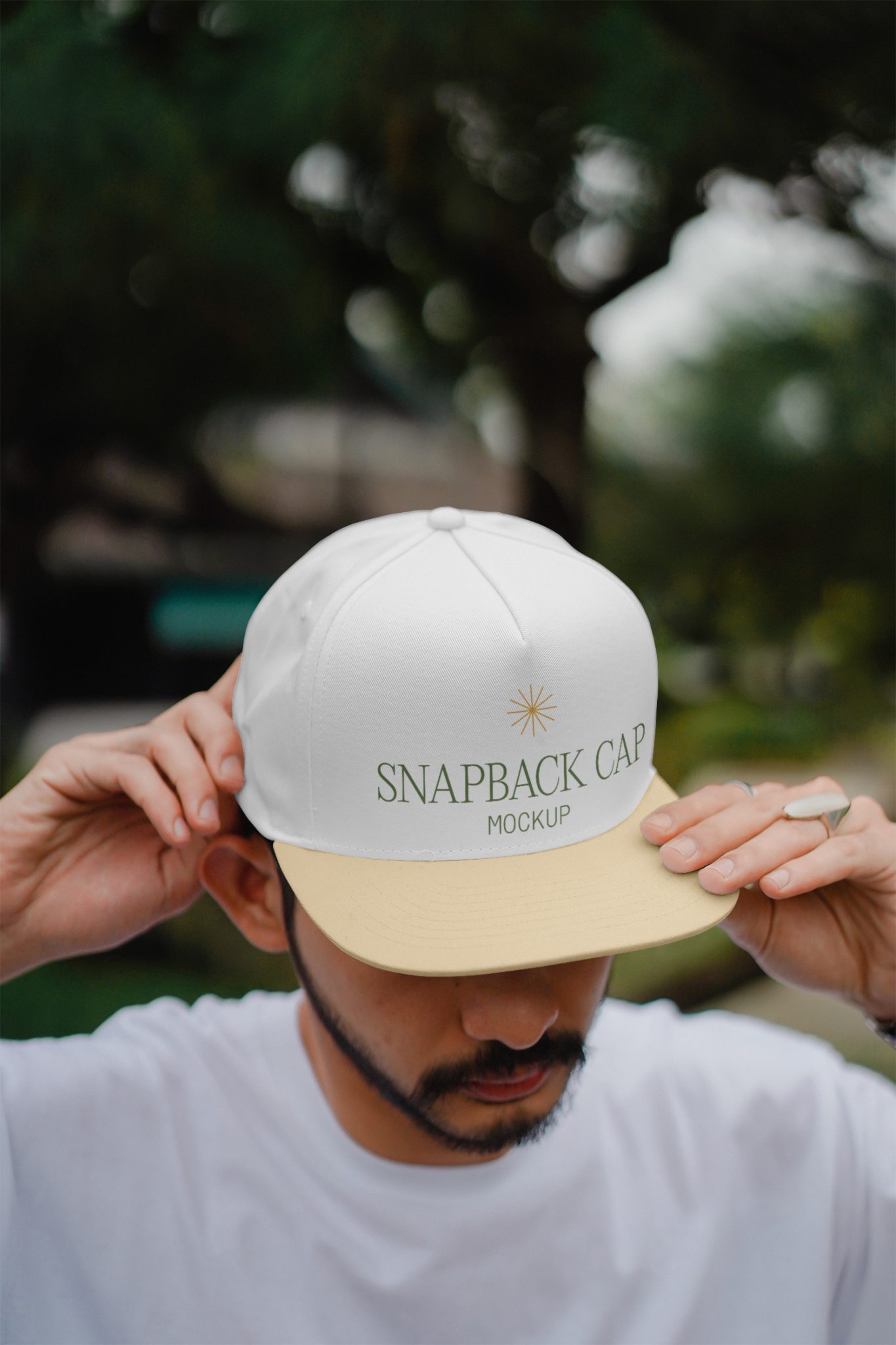 Snapback Cap Free Mockup | Mockup World HQ